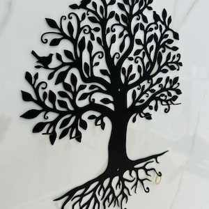 Metal Key Holder for Wall With 11 Hook Tree of Life Keychain Holder ...