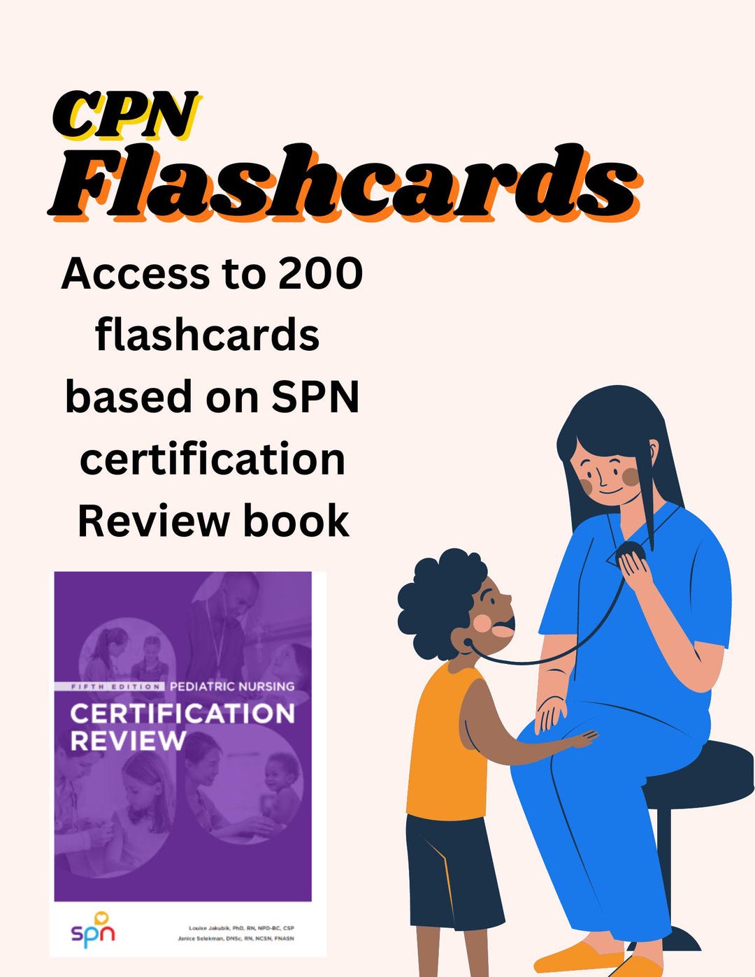 CPN Certified Pediatric Nurse Flashcards - Etsy