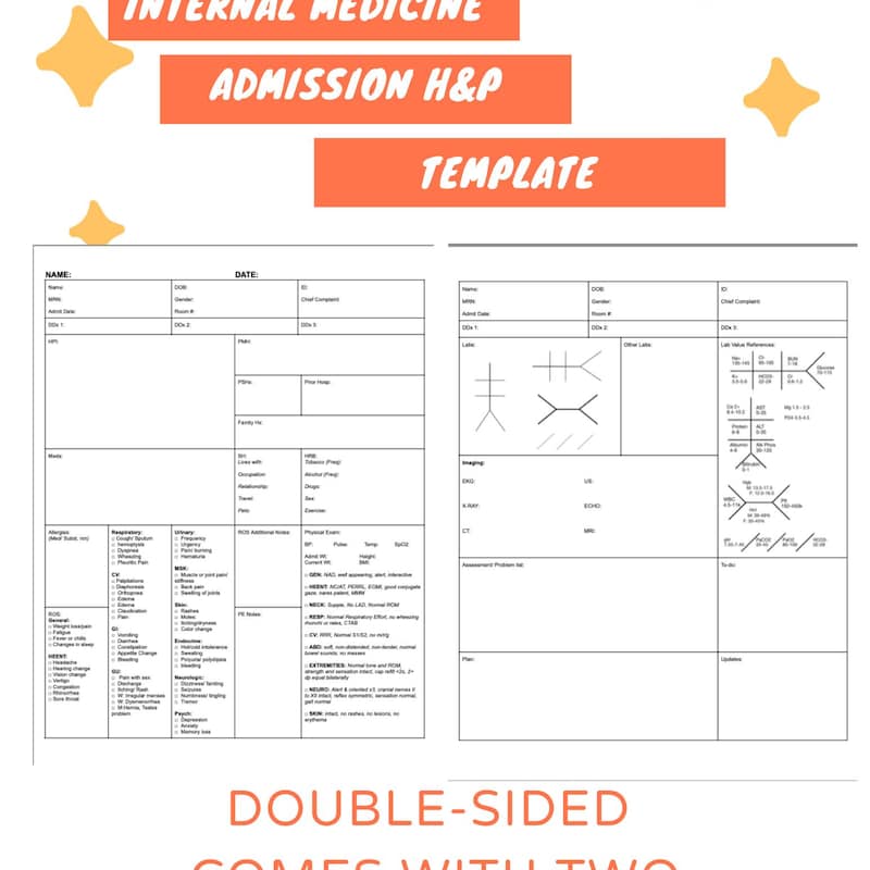 Soap Note for Primary Care - Etsy