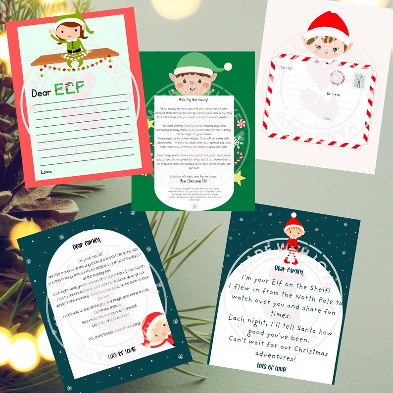 Letter to Santa, Kids Letter to Santa, Printable Letter to Santa, Kids ...