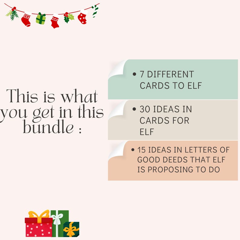 Elf Arrival Letter: Christmas Elf Introduction Cards (PDF Download - Etsy