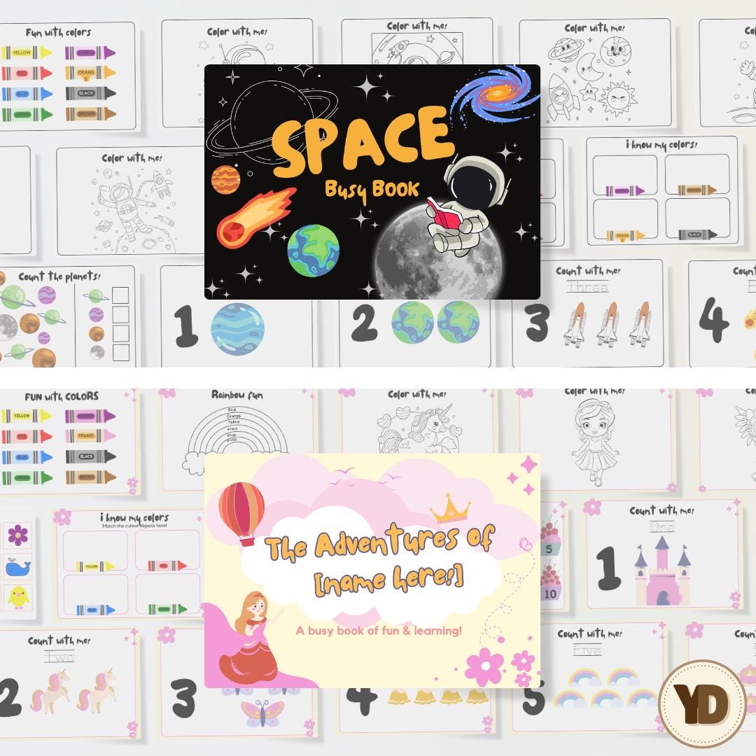Educational Bundle for Children | Canva Digital Download With PLR - Etsy