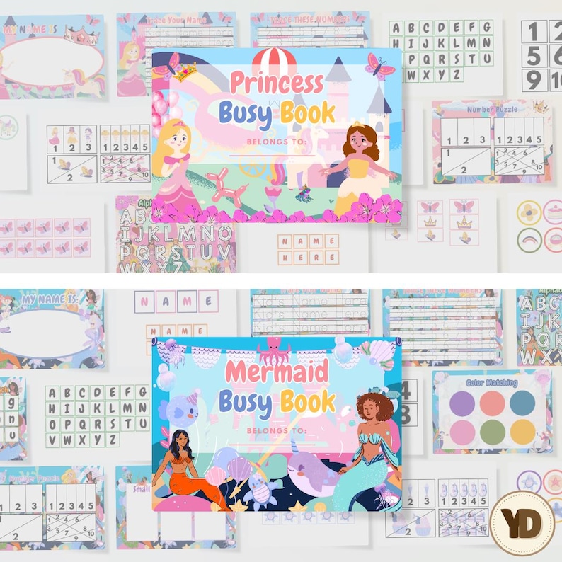 Educational Bundle for Children | Canva Digital Download With PLR - Etsy