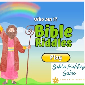 Digital Bible Game for Kids - Fun & Interactive Learning Activity ...