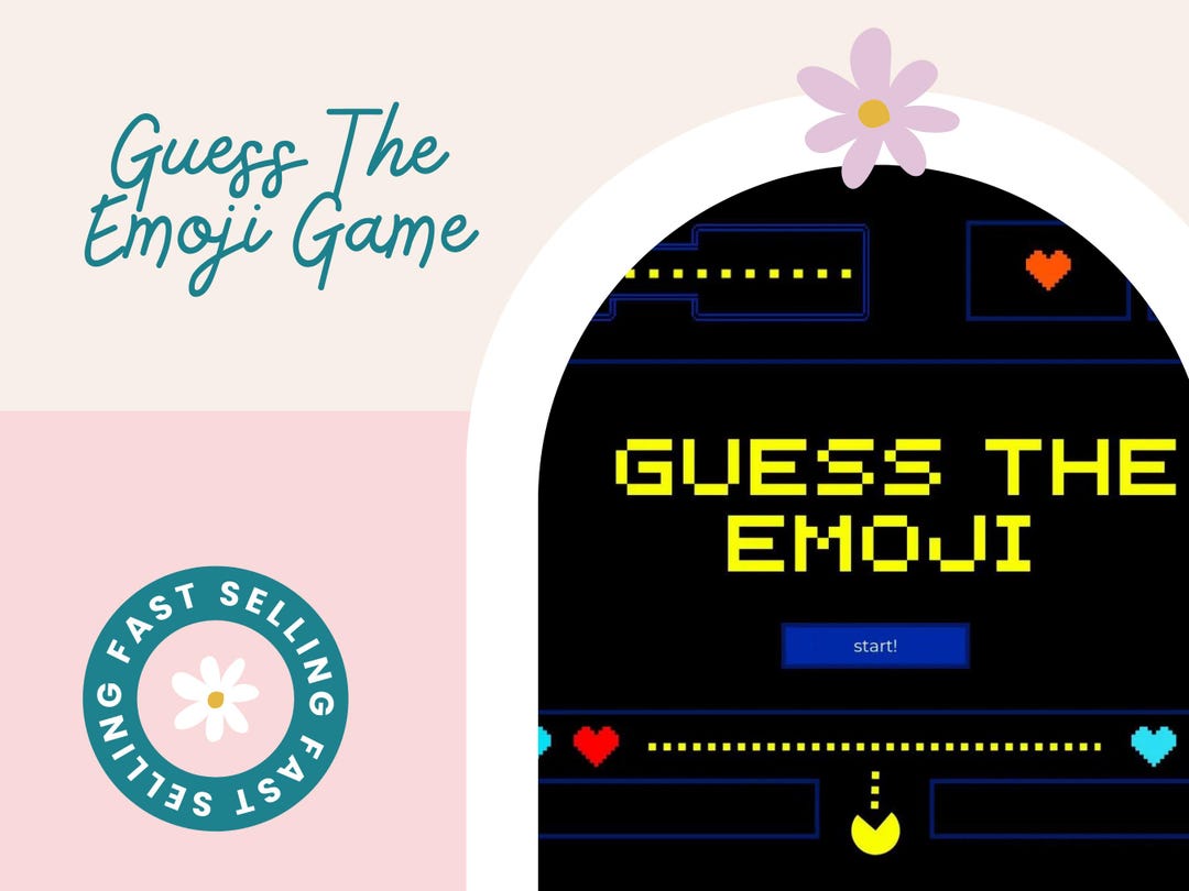 Emoji Trivia Game - Kids Party Game - Digital Game - Fun Printable ...