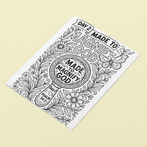 Tiny Wonders With God VBS Craft, Magnified VBS, 5-day Christian ...