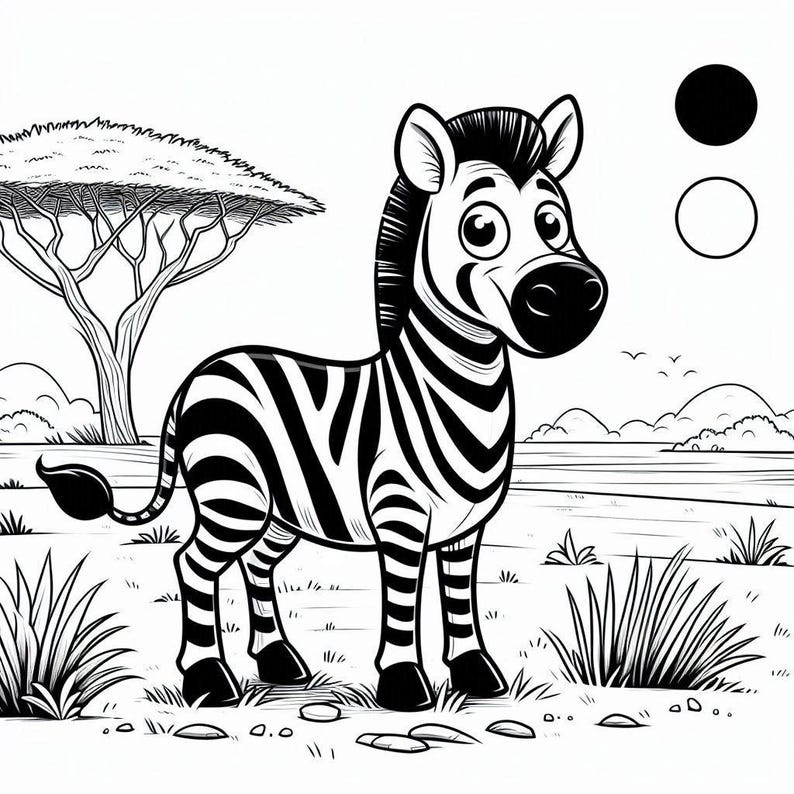 Safari Animal Coloring Book Bundle – 20 Mini Books for Kids – Jungle ...