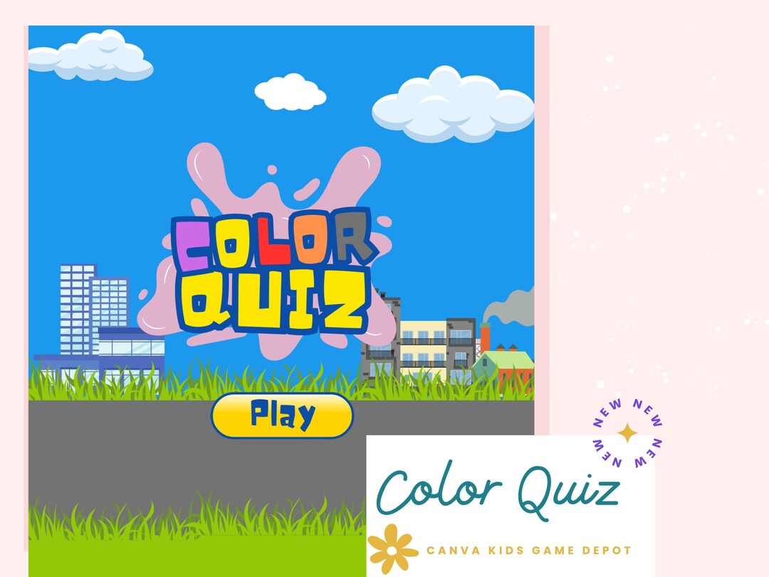 KIDS COLOR QUIZ, Learn Colors Game, Color Awareness Game, Color ...