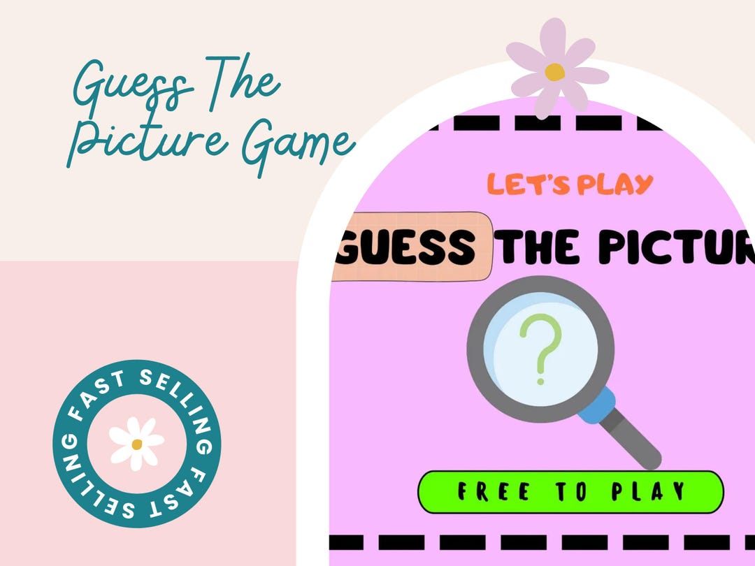 Picture Guessing Game - Fun Family Quiz - Interactive Learning ...