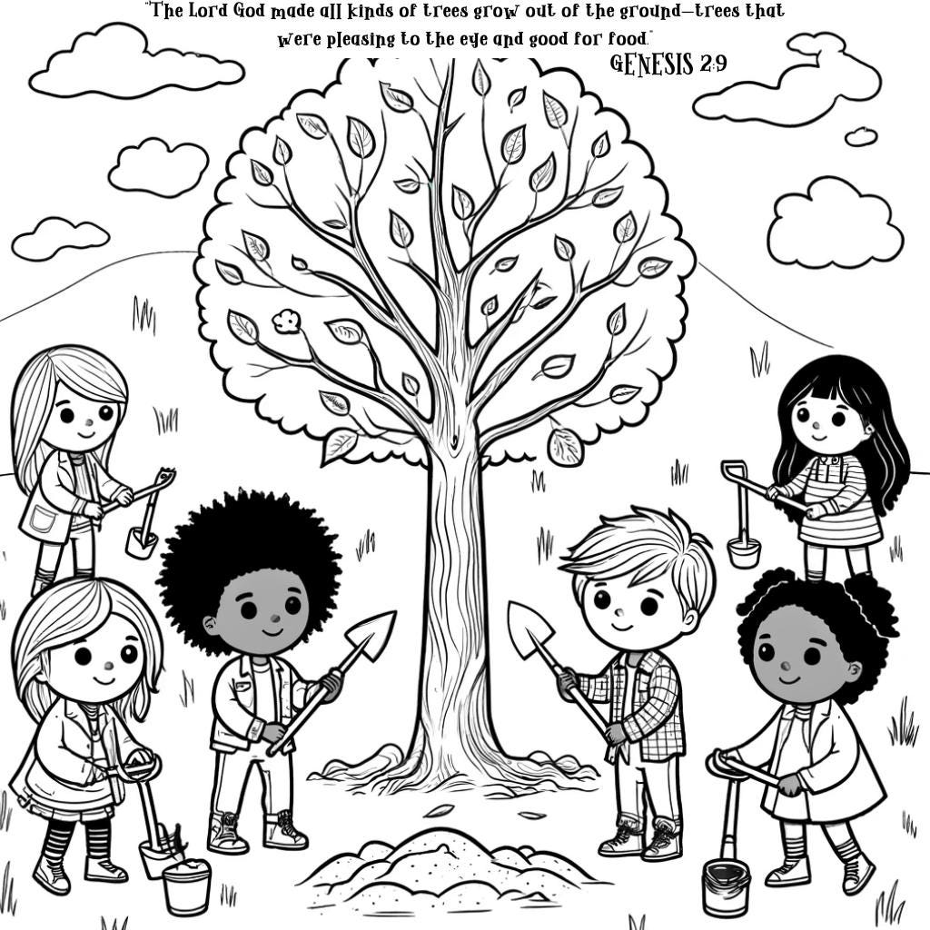 FAITH ILLUSTRATED: Christian Coloring Pages for Kids Living the Word ...