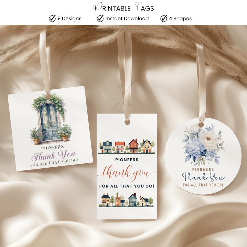 Thank You Tags Jw - Etsy