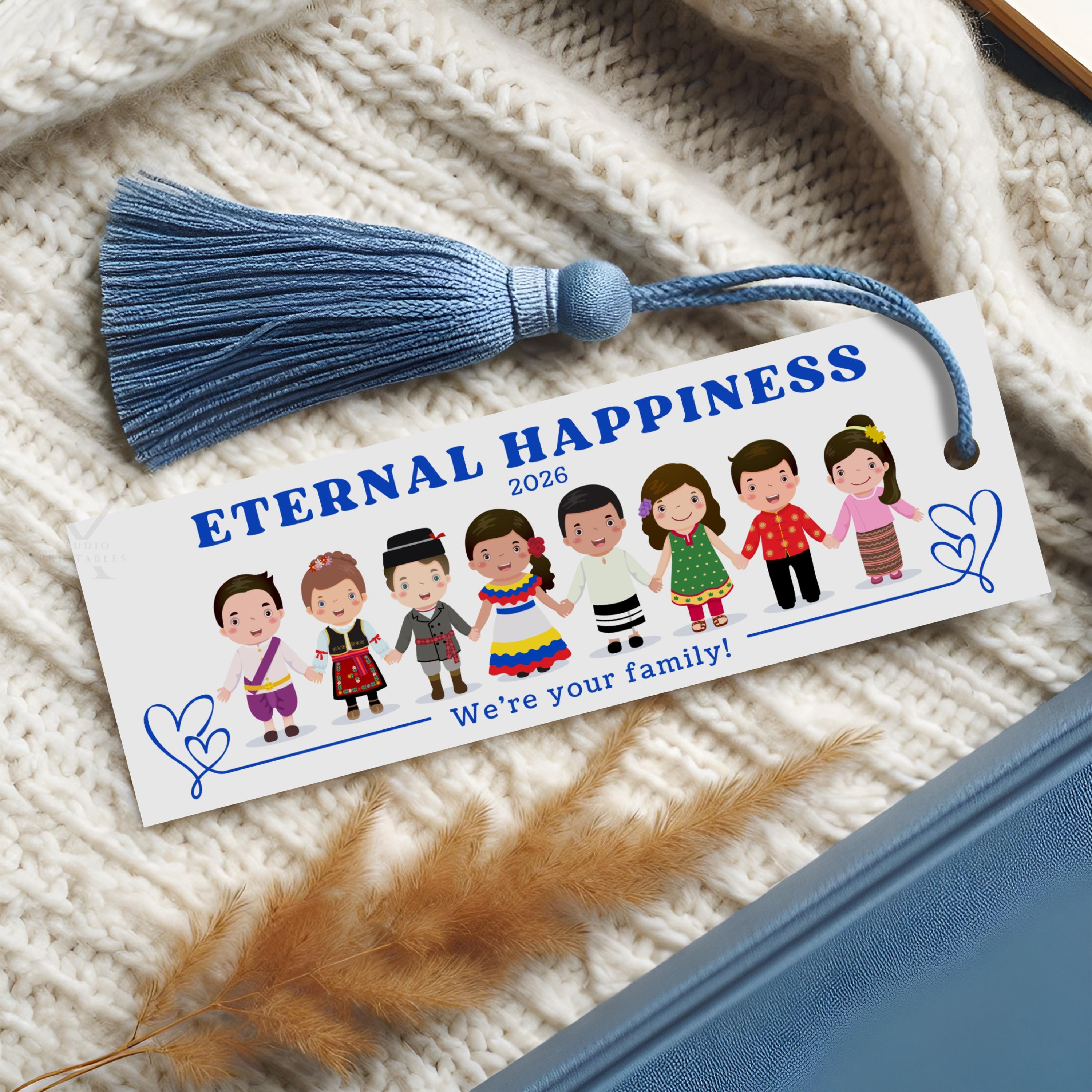 2026 JW Convention Eternal Happiness Printable Bookmarks Convention ...