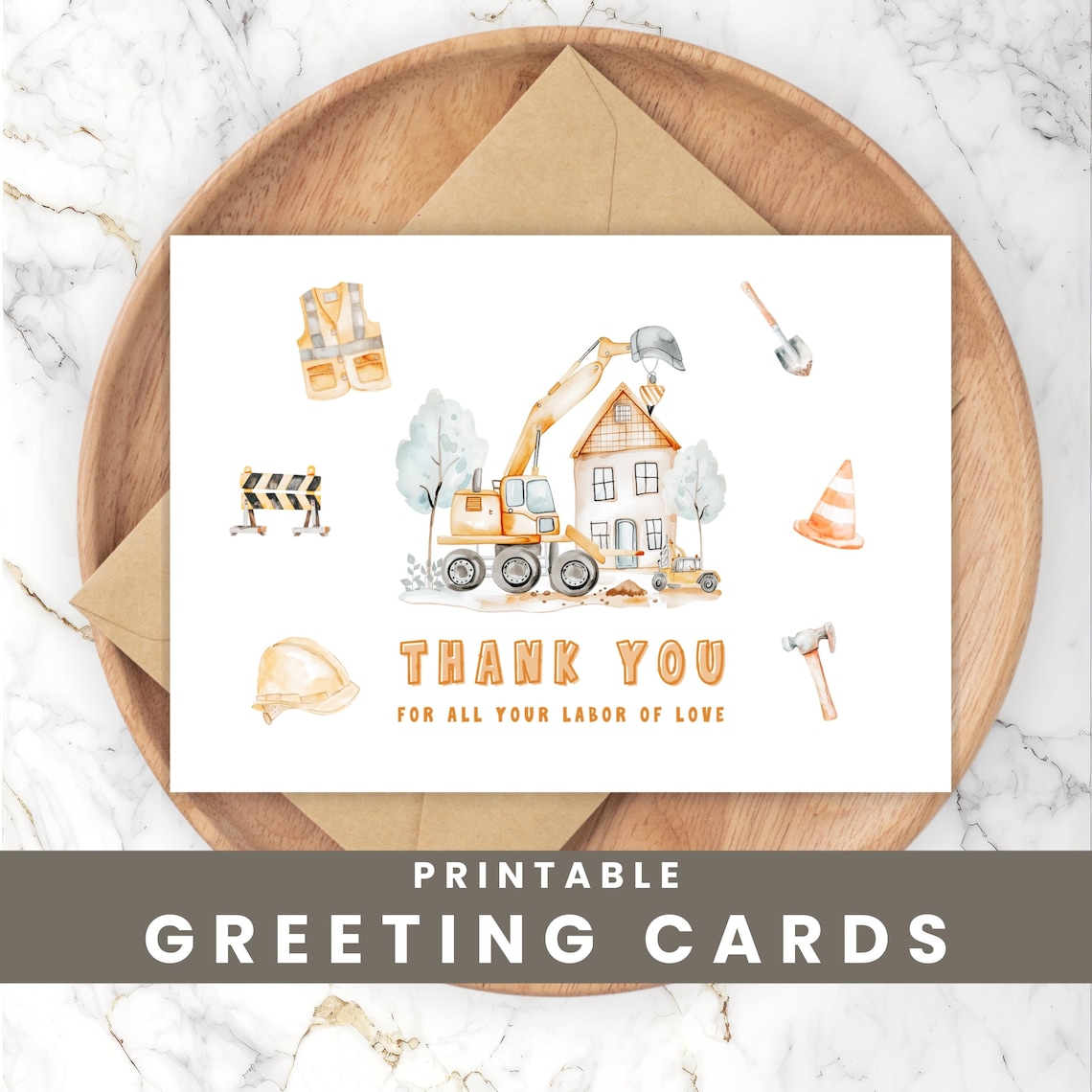 JW LDC Thank You Printable Card Digital Download Greeting Card ...