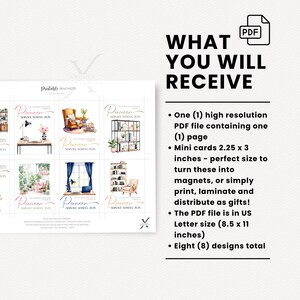 JW Pioneer School 2025 Magnets Printable Cards Mini Make Your Own ...