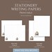 Coffee Shops Letter Writing Paper Writing Set Printable Stationery PDF ...