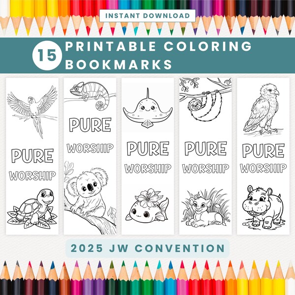 Jw Coloring Pages - Etsy