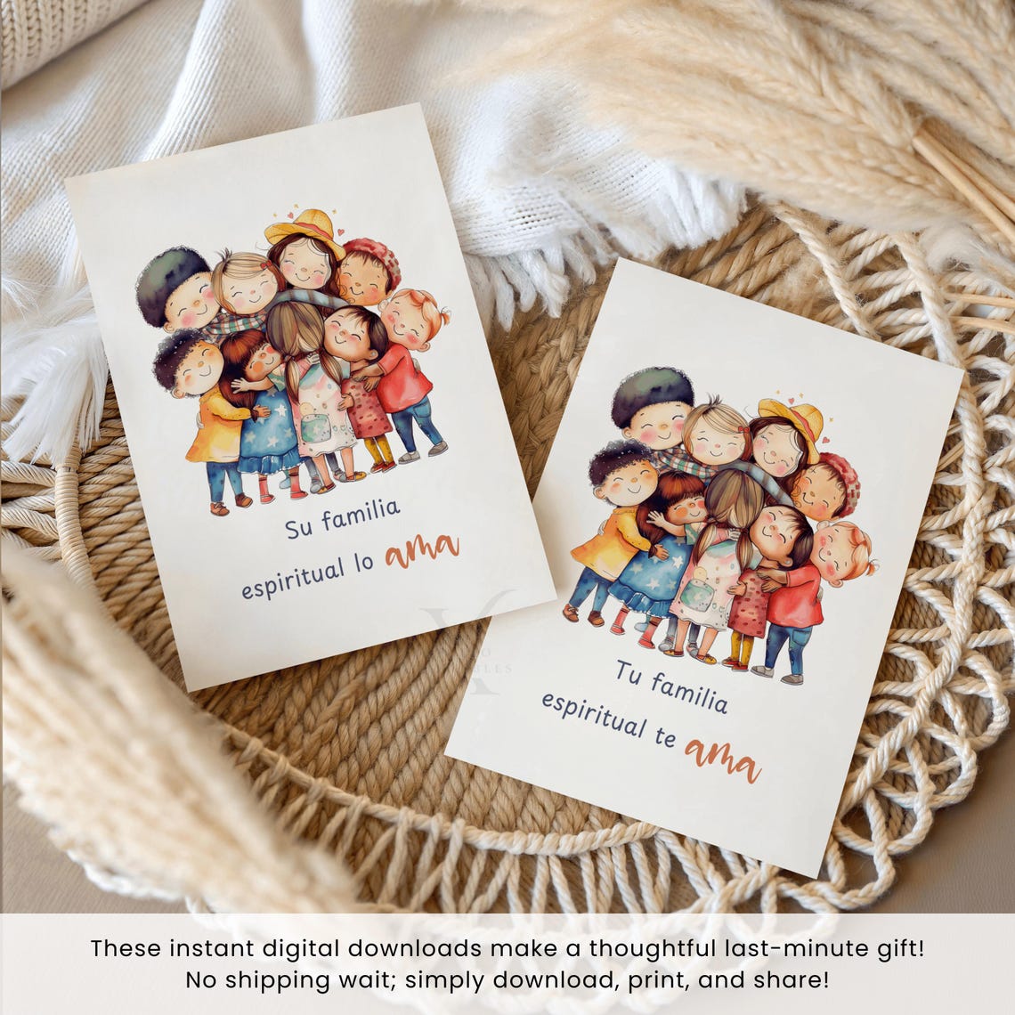 Spanish JW Baptism Card Welcome Congregation Card Encouragement Card ...