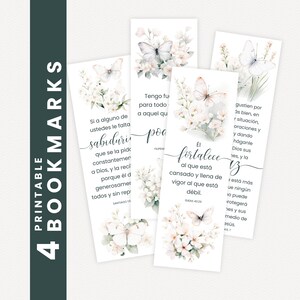 Spanish - How Prayers Can Help Verses Printable Bookmarks Printable ...