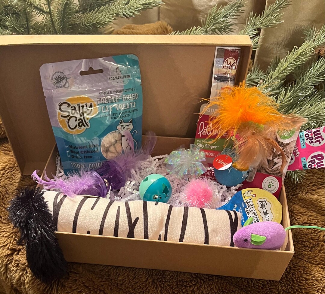 Pet Gift Box Cat Gift Box Valentine Easter Birthday Adoption Foster ...