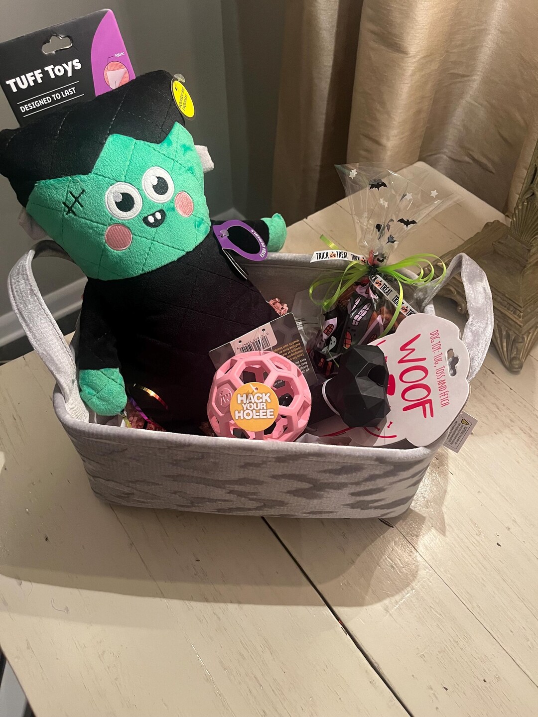 Dog Summerween Boo Basket for Those Aggressive Chewers. TUFF Large ...