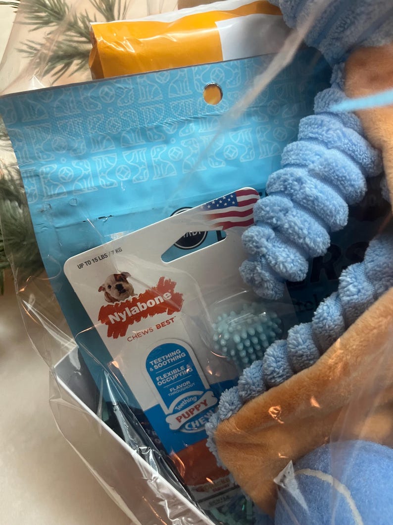 Welcome Home Puppy Gift Box New Puppy Gift Box Gift for Dog Puppy ...