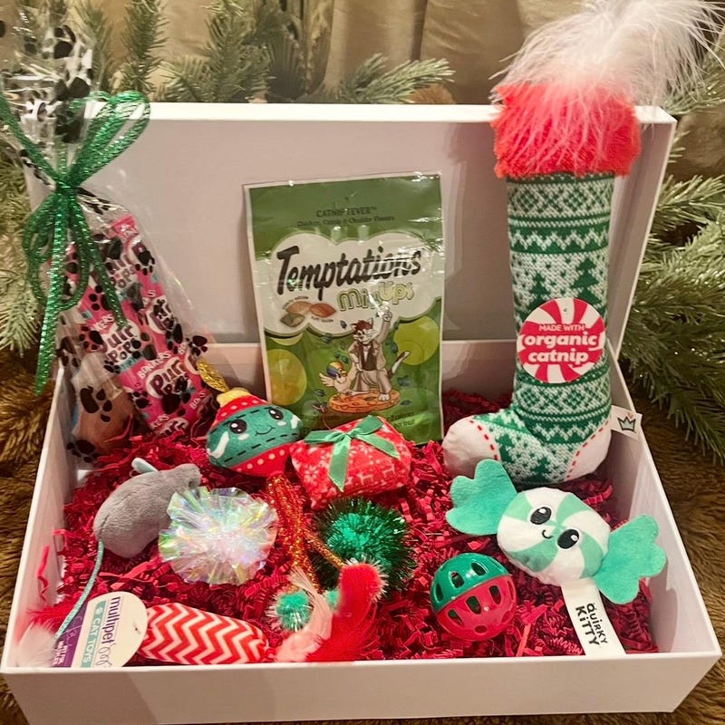 Christmas Cat - Etsy