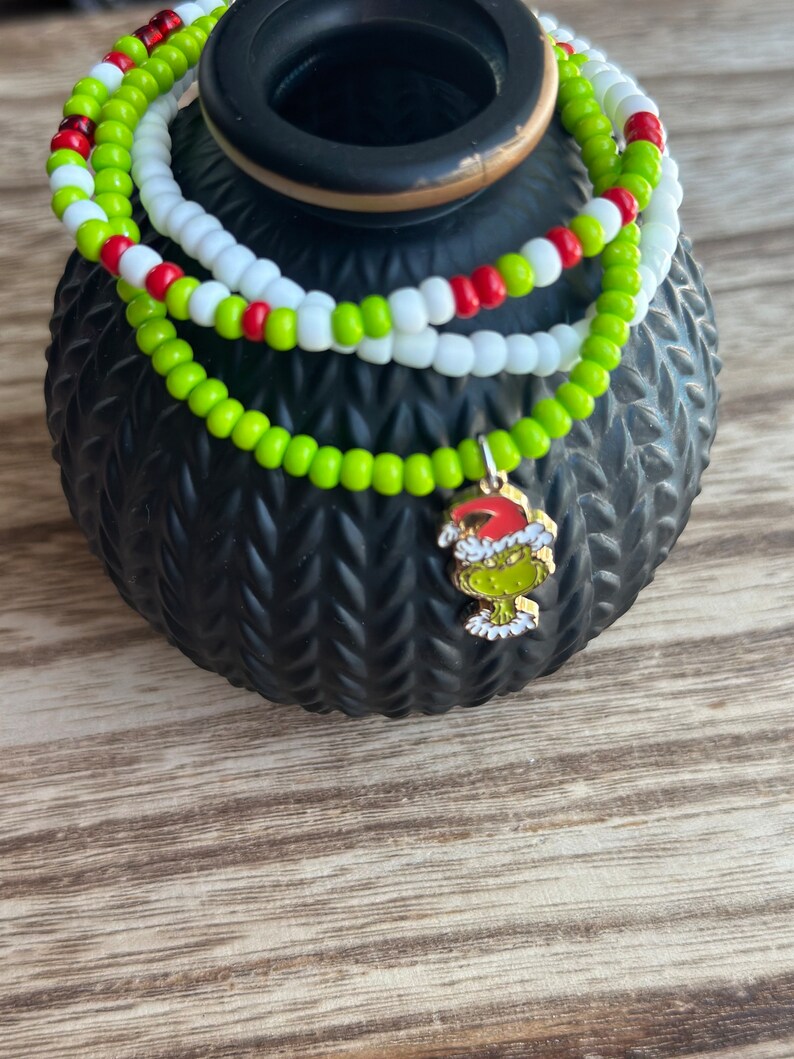 GRINCH Bead Stack - Etsy