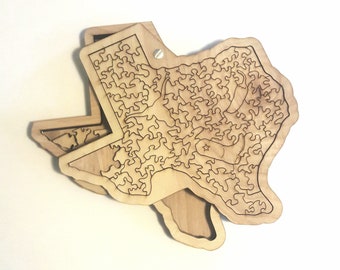 Texas Jigsaw Puzzle | Etsy