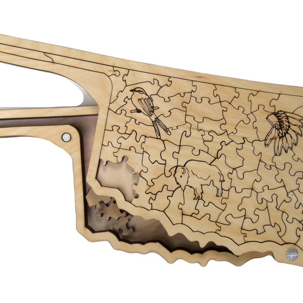 Oklahoma Puzzle - Etsy