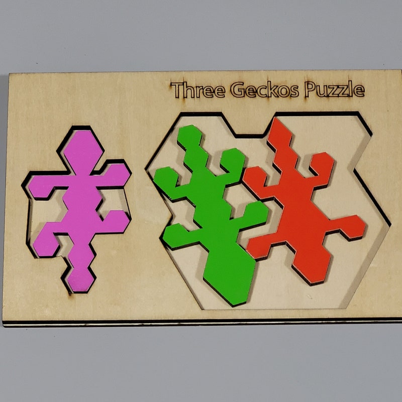 Gecko Puzzle - Etsy