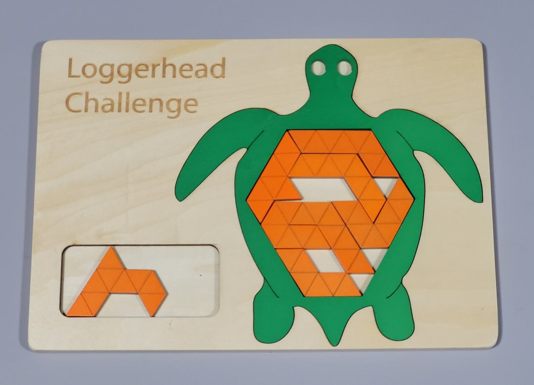 Sea Turtle Puzzle: the Loggerhead Challenge - Etsy