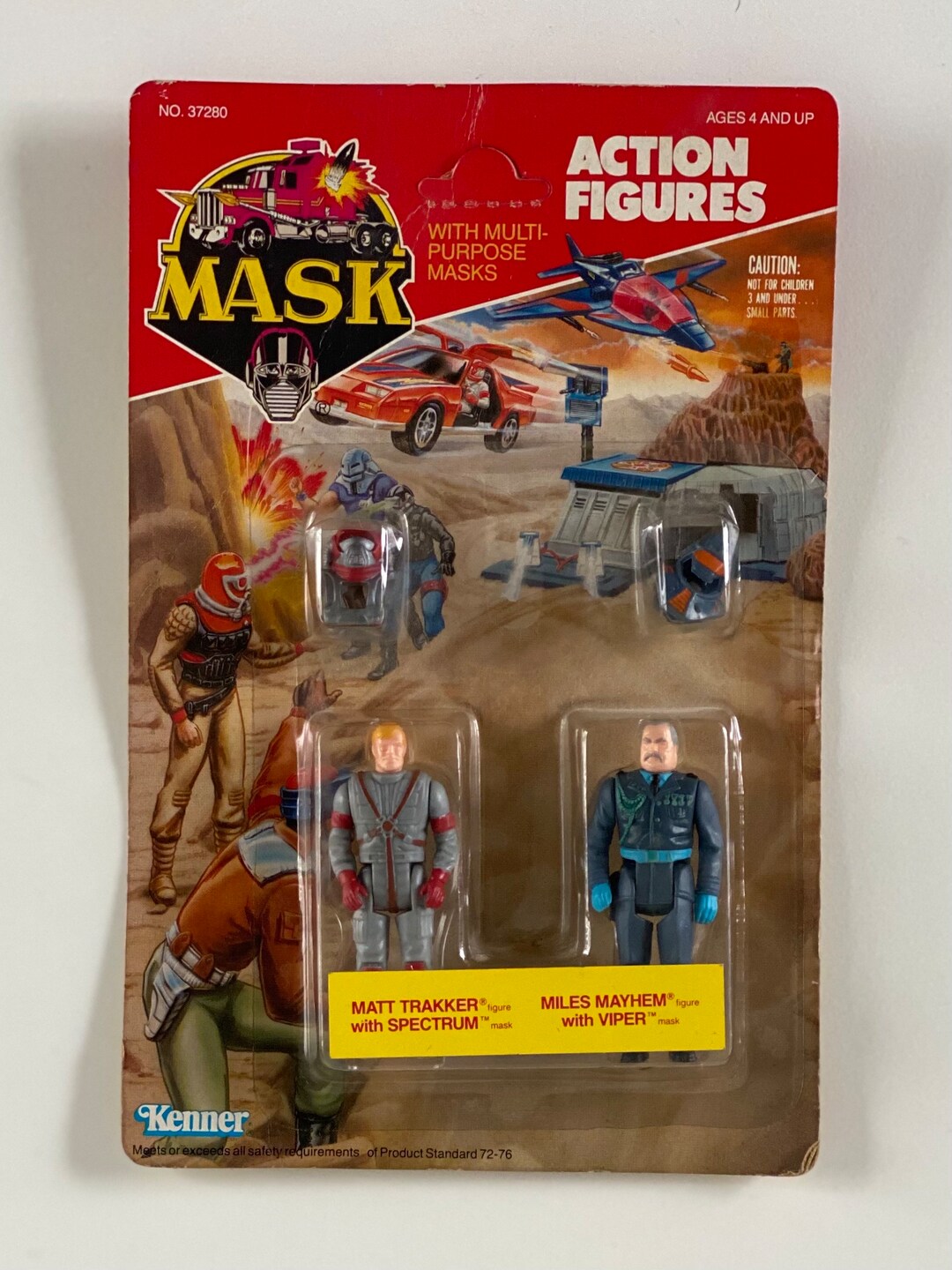 Mask Matt Trakker With Spectrum and Miles Mayhem With Viper - Etsy