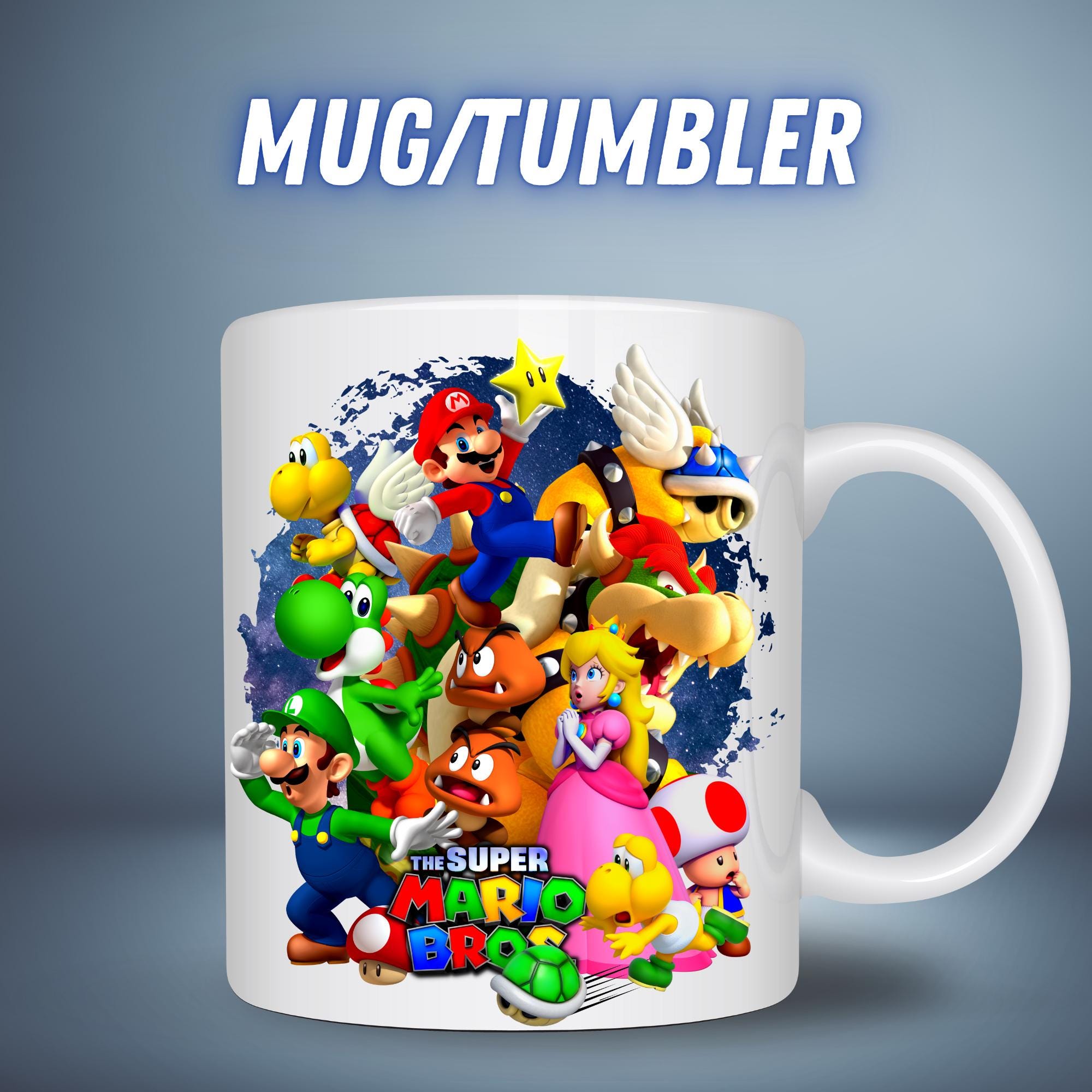 Super Mario PNG Bros Movie Clipart T-shirt Sublimation Printable Wall ...