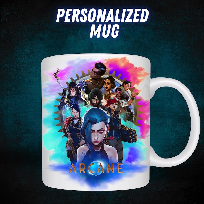 Arcane Png Jinx Clipart Vi League of Legends Image Lol Wall Art Digital ...
