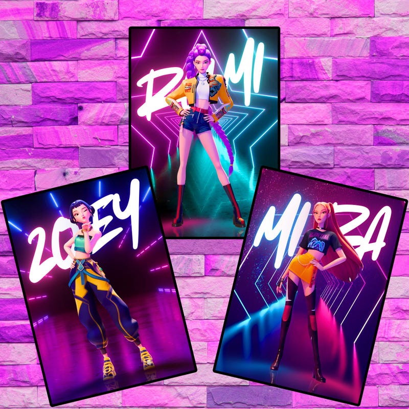 Huntrix Posters - Etsy
