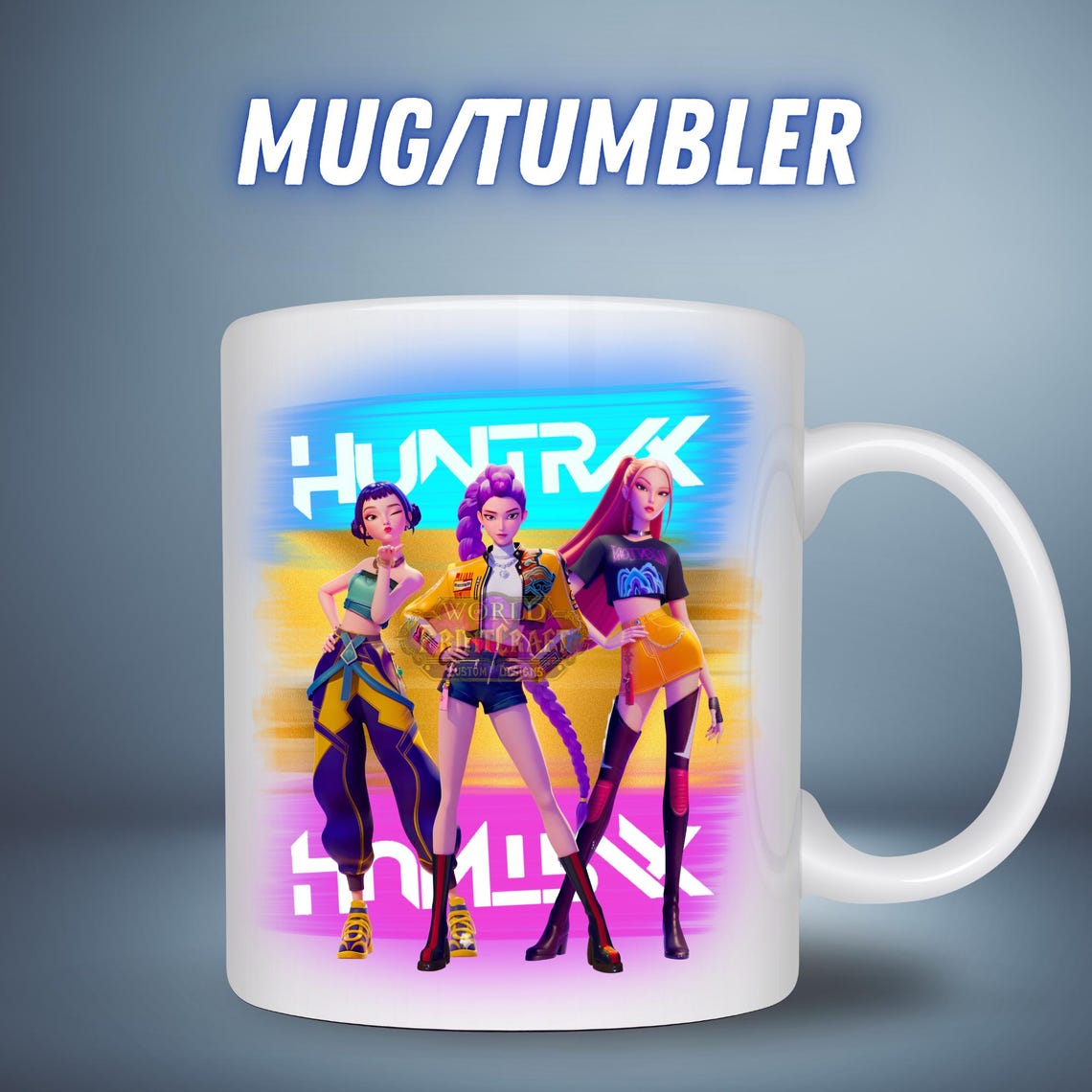 Kpop Demon Hunters PNG Huntrix Tshirt Sublimation Digital Art Prints ...