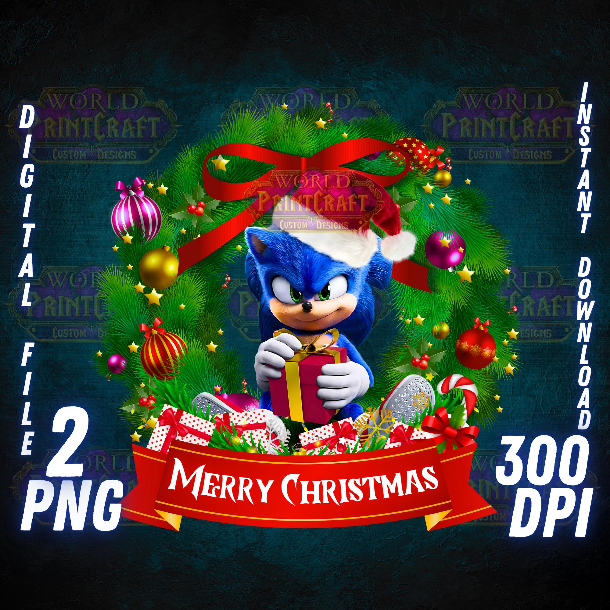 Sonic the Hedgehog Png, Sonic 3 Movie, Christmas Holidays, Clipart ...