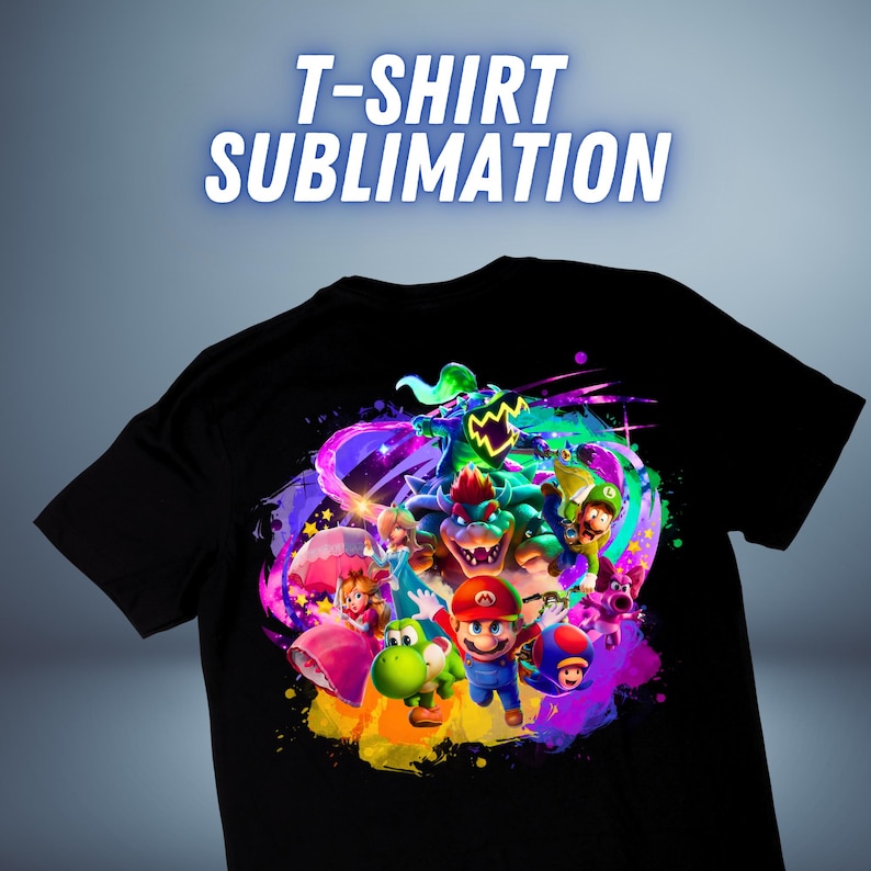 Super Mario Galaxy Printables Bundle PNG Movie Clipart Pack Bowser ...