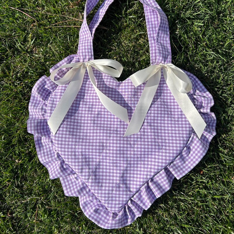 Ruffle Tote Bag - Etsy