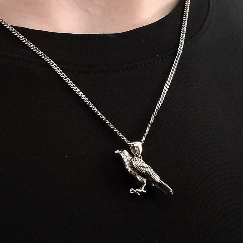 Raven Necklace - Etsy