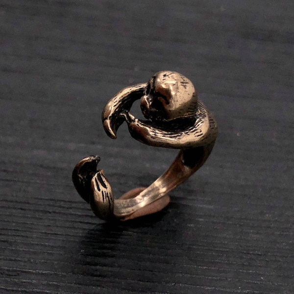 Sloth Ring - Etsy
