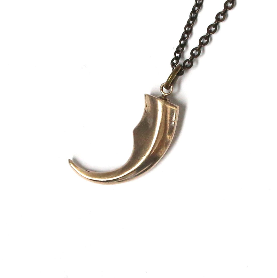 Wolverine Claw Pendant Necklace Solid Bronze Claw Jewelry | Etsy