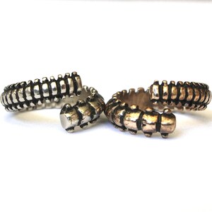 Vertebrae Ring Silver Human Vertebrae Spine Ring - Etsy