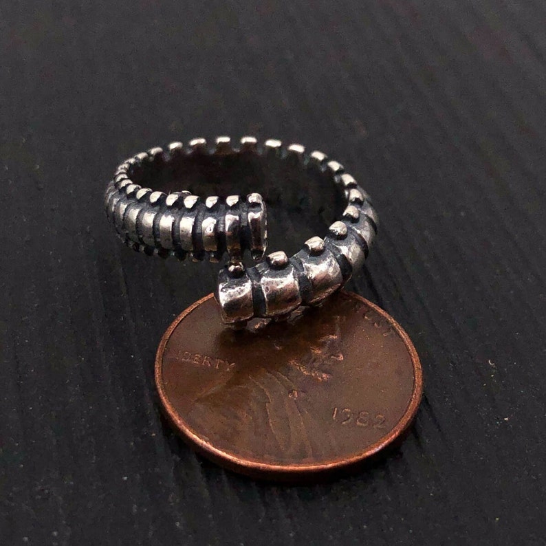 Vertebrae Ring Silver Human Vertebrae Spine Ring - Etsy