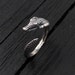 Sterling Silver Crocodile Ring Cayman Ring - Etsy