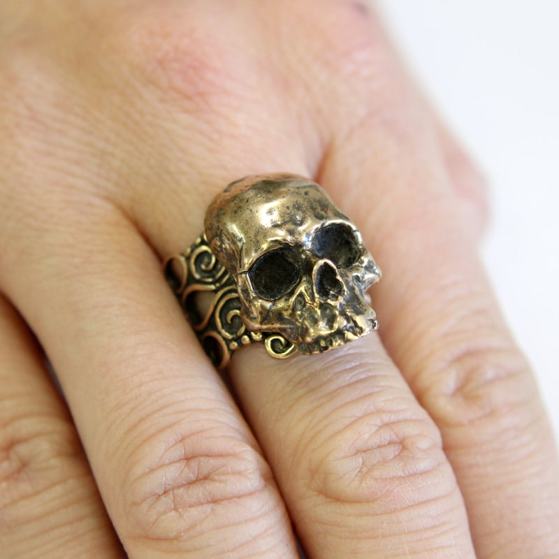 Skull Ring - Etsy