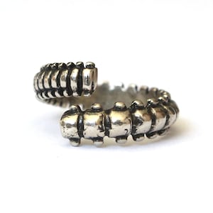 Vertebrae Ring Silver Human Vertebrae Spine Ring - Etsy
