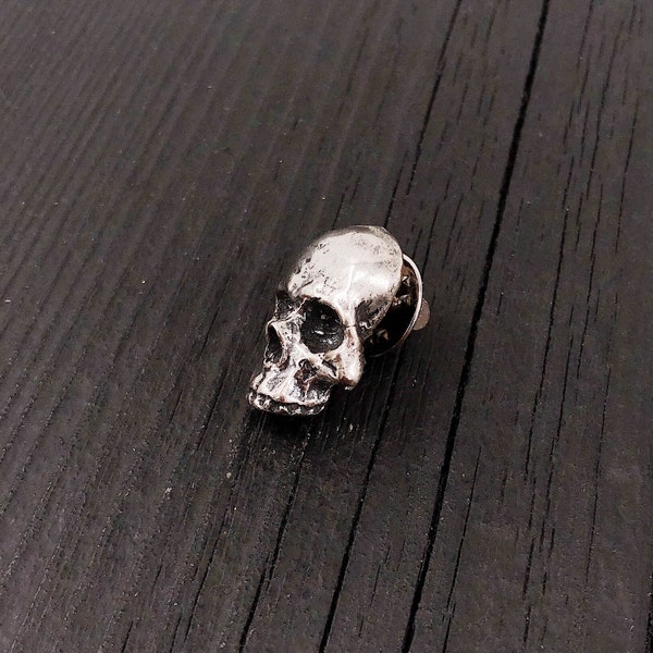 Skull Lapel Pin - Etsy