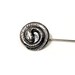 Snake Ascot Pin 925 Sterling Silver Serpent Stickpin Colubrid - Etsy