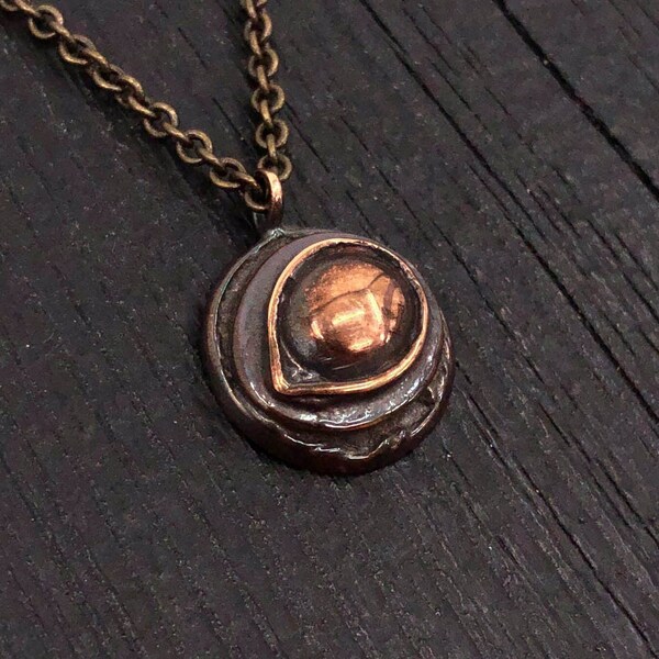 Raven and Moon Necklace - Etsy